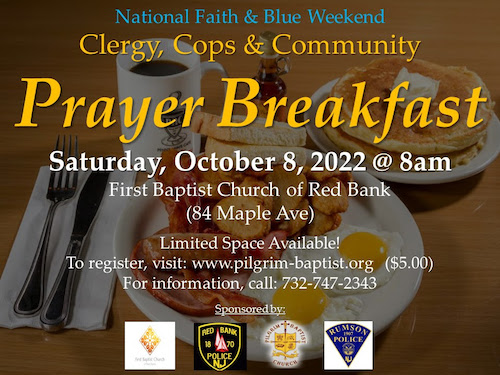 RED BANK: POLICE TO JOIN PRAYER BREAKFAST - Red Bank Green